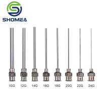 China SHOMEA Custom 0.5-2.3mm Diameter 304 316 Stainless Steel Blunt Tip Dispensing Needle for sale