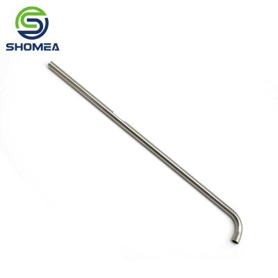 China SHOMEA Custom Thin Wall Medical Stainless Steel Curved Endoscopic Suction Cannula 0.25-15mm OD for sale