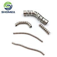 China SHOMEA Customized Thin Wall Flexible 304 316 Stainless Steel Endoscopic Spiral Tube OD 0.25-15mm for sale