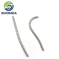 China SHOMEA Customized  Thin Wall Stainless Steel Endoscopic spiral tubes for sale