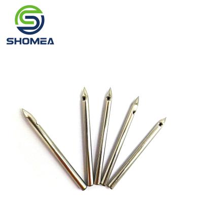 China SHOMEA Customized 304 316L Stainless Steel Sideport Needle with Pencil Point 0.25-15mm OD for sale