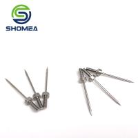 China SHOMEA Customized Solid Medical Stainless Steel Conical needle with male thread base for sale
