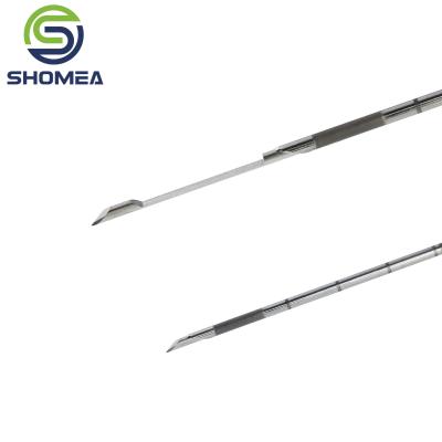 China SHOMEA Custom 14G Electrolytic Polishing Stainless Steel Soft Tissue Biopsy Needle OD 0.25-15mm for sale