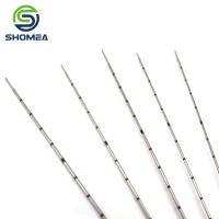 China SHOMEA Custom 18G Stainless Steel Double cavity needle Cannula for sale