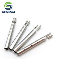 China SHOMEA Custom Small Diameter Thin Wall Stainless Steel Tube 0.25-15mm OD for E-Cigarette Gas for sale