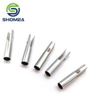 China SHOMEA Custom Small Diameter Thin Wall Stainless Steel Laser Cut Electronic Cigarette Tube 0.25-15mm OD for sale