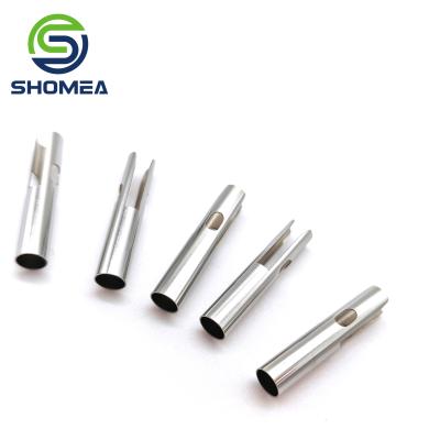 China SHOMEA Custom Small Diameter Thin Wall Stainless Steel Laser Cut Electronic Cigarette Tube 0.25-15mm OD for sale
