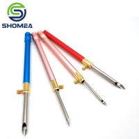 China SHOMEA Custom DIY Big Eye 304 316 Stainless Steel Embroidery Needles 0.25-15mm OD for sale