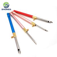 China SHOMEA Custom DIY Big Eye 304 316 Stainless Steel Embroidery Needles 0.25-15mm OD for sale
