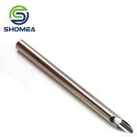 China SHOMEA Custom DIY Stainless Steel Embroidery Needles 304 316 Double Angle Big Eye 0.25-15mm OD for sale