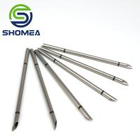 China SHOMEA Custom 12G Stainless Steel Laser Cutting Trocar Needle Cannula OD 0.25-15mm for sale