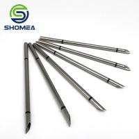 China SHOMEA Custom 12G Stainless Steel Laser Cutting Trocar Needle Cannula OD 0.25-15mm for sale