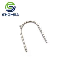 China SHOMEA Custom small Diameter thin wall U shape Stainless steel air pump needle for sale