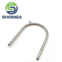 China SHOMEA Custom small Diameter thin wall U shape Stainless steel air pump needle for sale