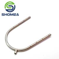 China SHOMEA Custom small Diameter thin wall U shape Stainless steel air pump needle for sale