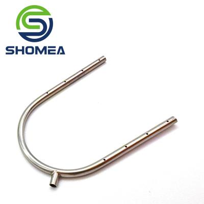 China SHOMEA Custom small Diameter thin wall U shape Stainless steel air pump needle for sale