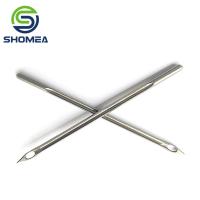 China SHOMEA Custom Thin Wall rectangle Stainless Steel tufting gun punch needle for sale