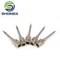 China SHOMEA Custom 12G 14G 16G Stainless Steel Sideport Needle with Pencil Point Tip 0.25-15mm OD for sale