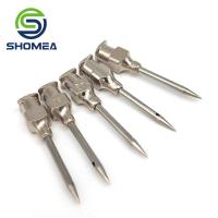 China SHOMEA Custom 12G 14G 16G Stainless Steel Sideport Needle with Pencil Point Tip 0.25-15mm OD for sale