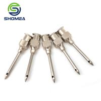 China SHOMEA Custom 14G 18G Stainless Steel Sideport Needle with Round End Pencil Point Tip for sale