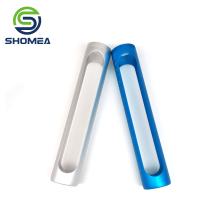 China Custom Laser Cutting Aluminum Slotted Tube with Male Thread 0.25-15mm OD for sale