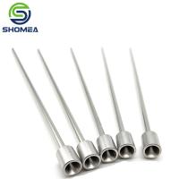 China SHOMEA Custom 304 316 Stainless Steel Single Bevel End Needle with Luer Lock 0.25-15mm OD for sale
