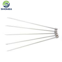 China SHOMEA Custom 304 316 Stainless Steel Single Bevel End Needle with Luer Lock 0.25-15mm OD for sale