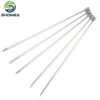 China SHOMEA Custom 304 316 Stainless Steel Single Bevel End Needle with Luer Lock 0.25-15mm OD for sale