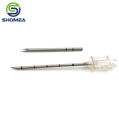 China SHOMEA Custom 304 316 Stainless Steel Trocar Needle 0.25-15mm OD with Laser Marking for sale