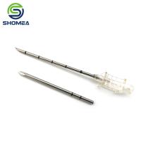 China SHOMEA Custom 304 316 Stainless Steel Trocar Needle 0.25-15mm OD with Laser Marking for sale