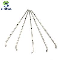 China SHOMEA Custom 304 316 Stainless Steel ENT Bent Tube with Cut Slot 0.25-15mm OD for sale