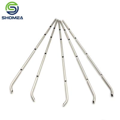 China SHOMEA Custom 304 316 Stainless Steel ENT Bent Tube with Cut Slot 0.25-15mm OD for sale