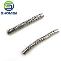 China SHOMEA Customized Stainless Steel Laser Cutting Flexible Snake Bone Tube OD 0.25-15mm for sale