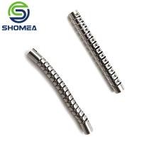 China SHOMEA Customized Stainless Steel Laser Cutting Flexible Snake Bone Tube OD 0.25-15mm for sale