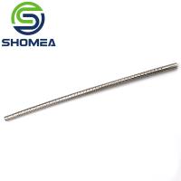 China SHOMEA Customized Stainless Steel Laser Cutting Flexible Snake Bone Tube OD 0.25-15mm for sale
