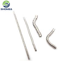 China Custom Stainless Steel Laser Cutting Flexible Endoscopic Tube 0.25-15mm OD for sale