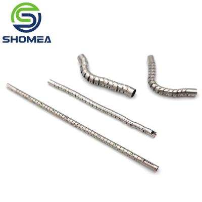 China Custom Stainless Steel Laser Cutting Flexible Endoscopic Tube 0.25-15mm OD for sale