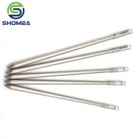 China SHOMEA Customized 304 316 Stainless Steel Flaring Tube with Cut Slot OD 0.25-15mm for sale