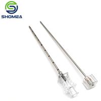 China SHOMEA Custom 14G-28G Stainless Steel Coaxial Needle with Sharp Tip End 0.25-15mm OD for sale