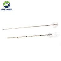 China SHOMEA Custom 14G-28G Stainless Steel Coaxial Needle with Sharp Tip End 0.25-15mm OD for sale