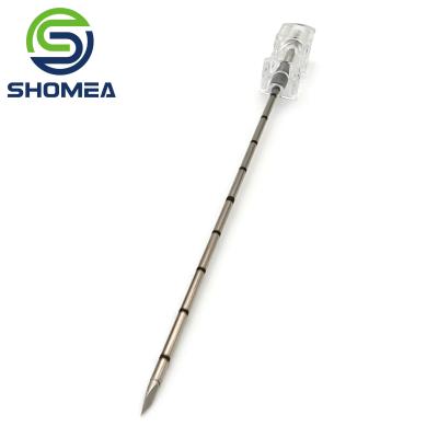 China SHOMEA Custom 14G-28G Stainless Steel Coaxial Needle with Sharp Tip End 0.25-15mm OD for sale