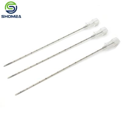 China Customized 16G-30G Stainless Steel Chiba Needle with Laser Marking for Medical Use for sale