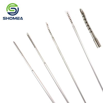 China SHOMEA Custom 17G Stainless Steel Meniscus Repair Needle with Slot OD 0.25-15mm for sale