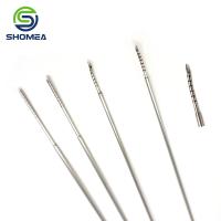 China SHOMEA Custom 17G Stainless Steel Meniscus Repair Needle with Slot OD 0.25-15mm for sale
