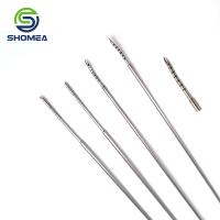 China SHOMEA Custom 17G Stainless Steel Meniscus Repair Needle with Slot OD 0.25-15mm for sale