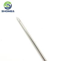 China SHOMEA Custom 17G*35cm  Single Lumen Oocyte Aspiration Needle with Dimple development for sale