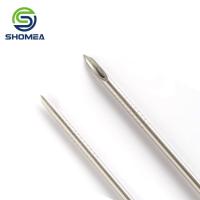 China SHOMEA Custom 17G*35cm  Single Lumen Oocyte Aspiration Needle with Dimple development for sale
