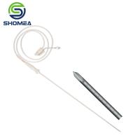 China SHOMEA Custom 17G*35cm  Single Lumen Oocyte Aspiration Needle with Dimple development for sale
