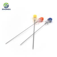 China SHOMEA Custom 18G-28G Disposable Anesthetic Needle with Pencil Point Tip Stainless Steel for sale