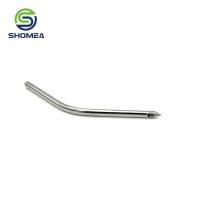 China SHOMEA Custom Bent Sampling Needle 14G 15G Biopharmaceutical Grade Electrolytic Polished Stainless Steel for sale